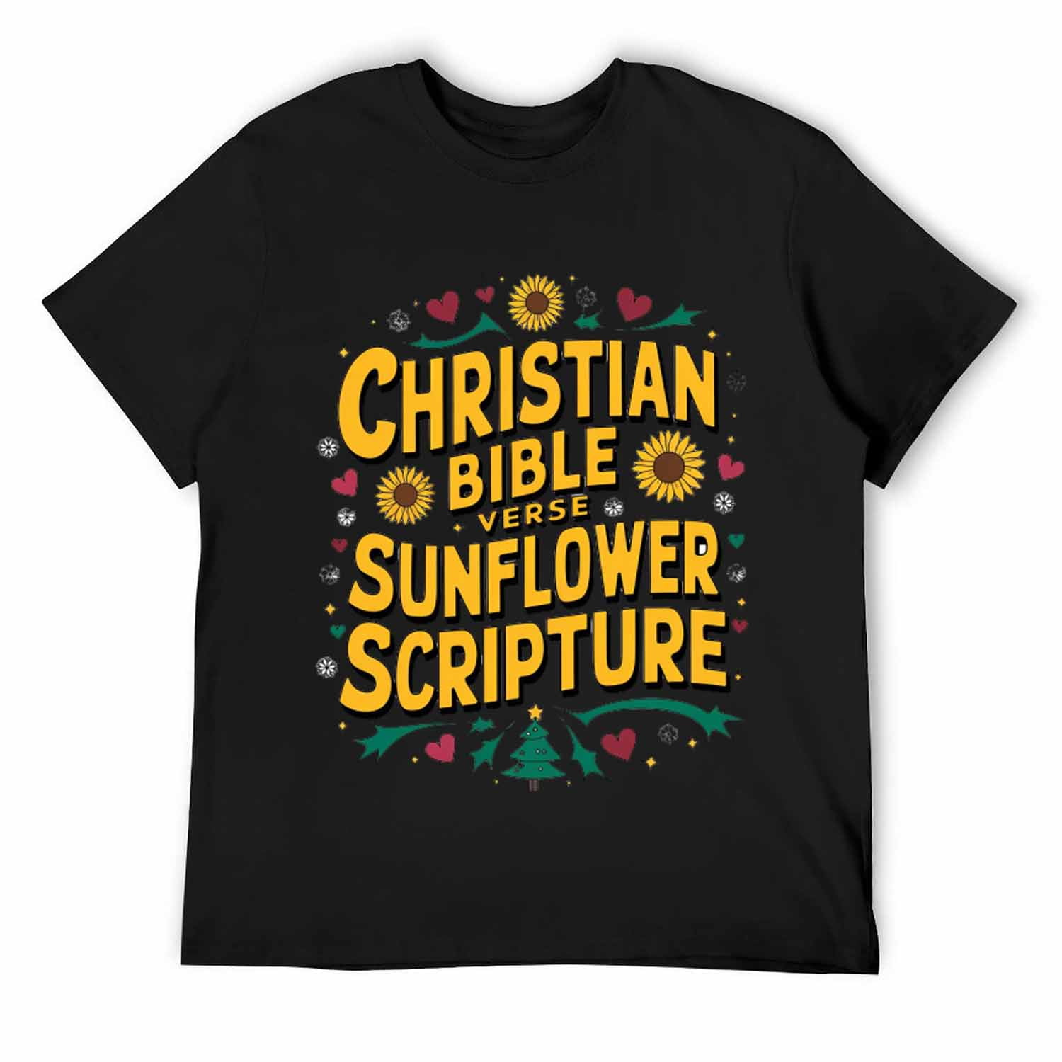 Christian Bible Verse Sunflower Scripture Eye Doctor Snellen Chart ...