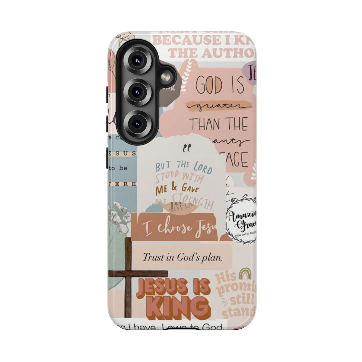 Christian Bible Verse Tough Phone Case Compatible with Galaxy S21, S22 ...