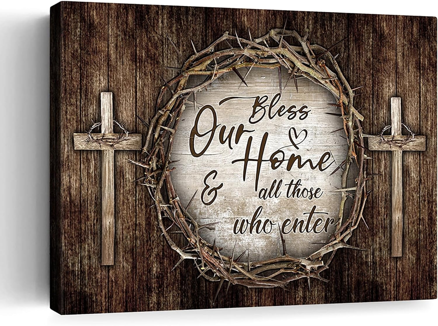 Christian Bible Verses Wall Art Scripture Religious Canvas Wall Decor ...