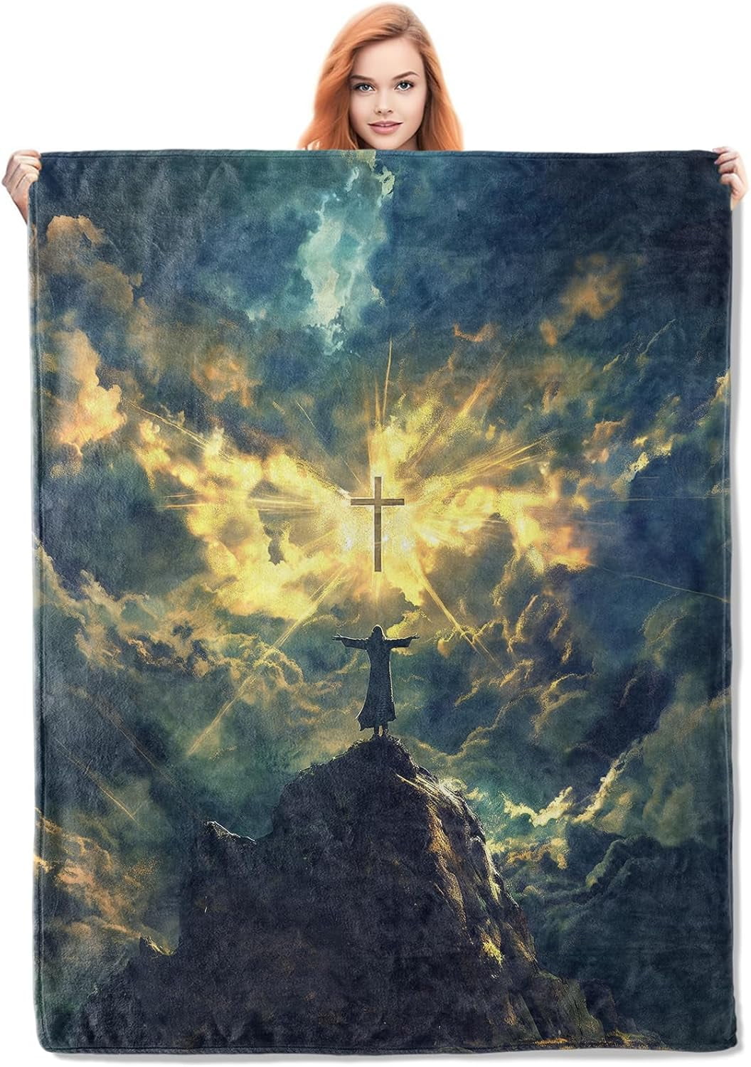 Christian Blanket Gifts for Women - Divine Radiance Throw Blanket ...