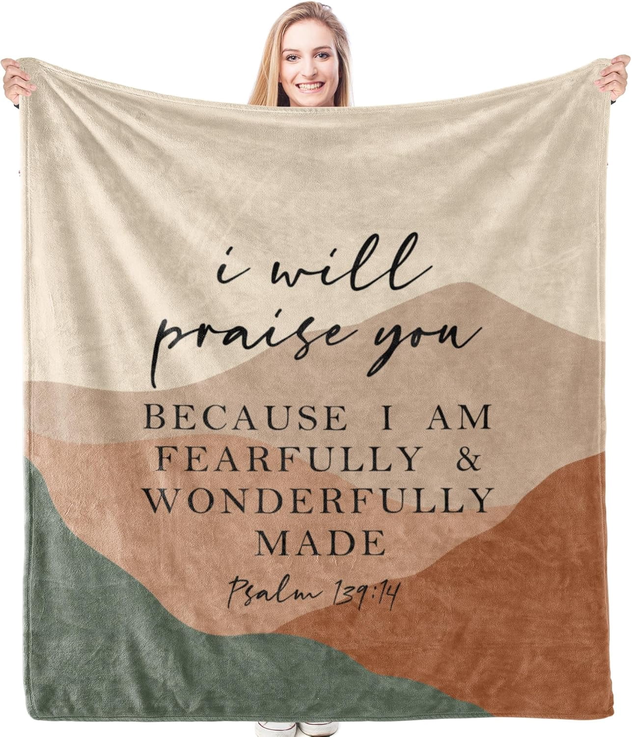 Christian Blanket, Religious Christian Gifts for Women, Faith Based ...
