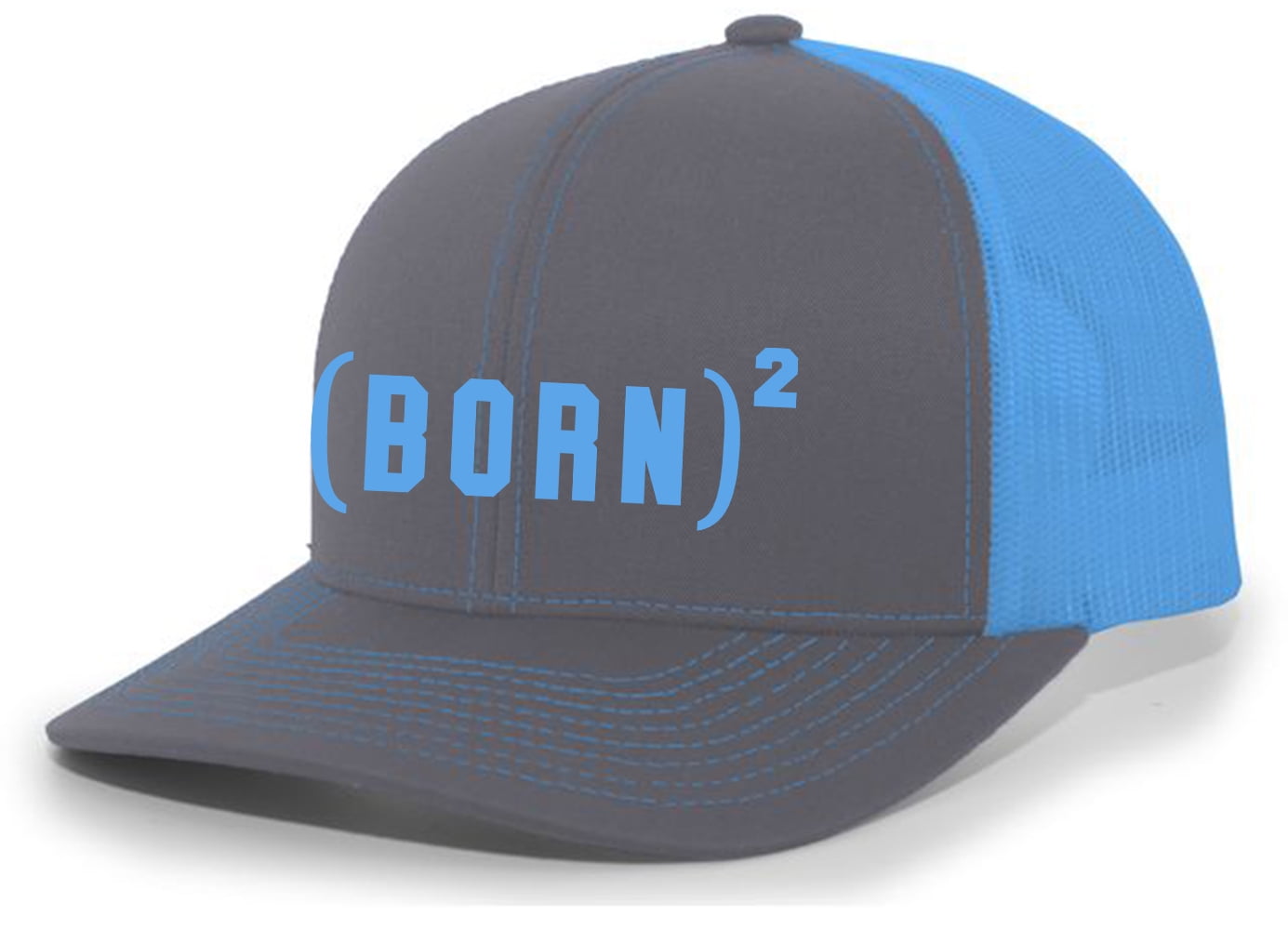 Christian Born Again Exponent Nail Cross Jesus Mens Mesh Back Trucker ...