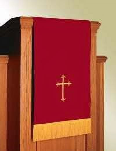 Christian Brands 11669MR Reversible Fleur-de-Lis Cross Pulpit Scarf ...