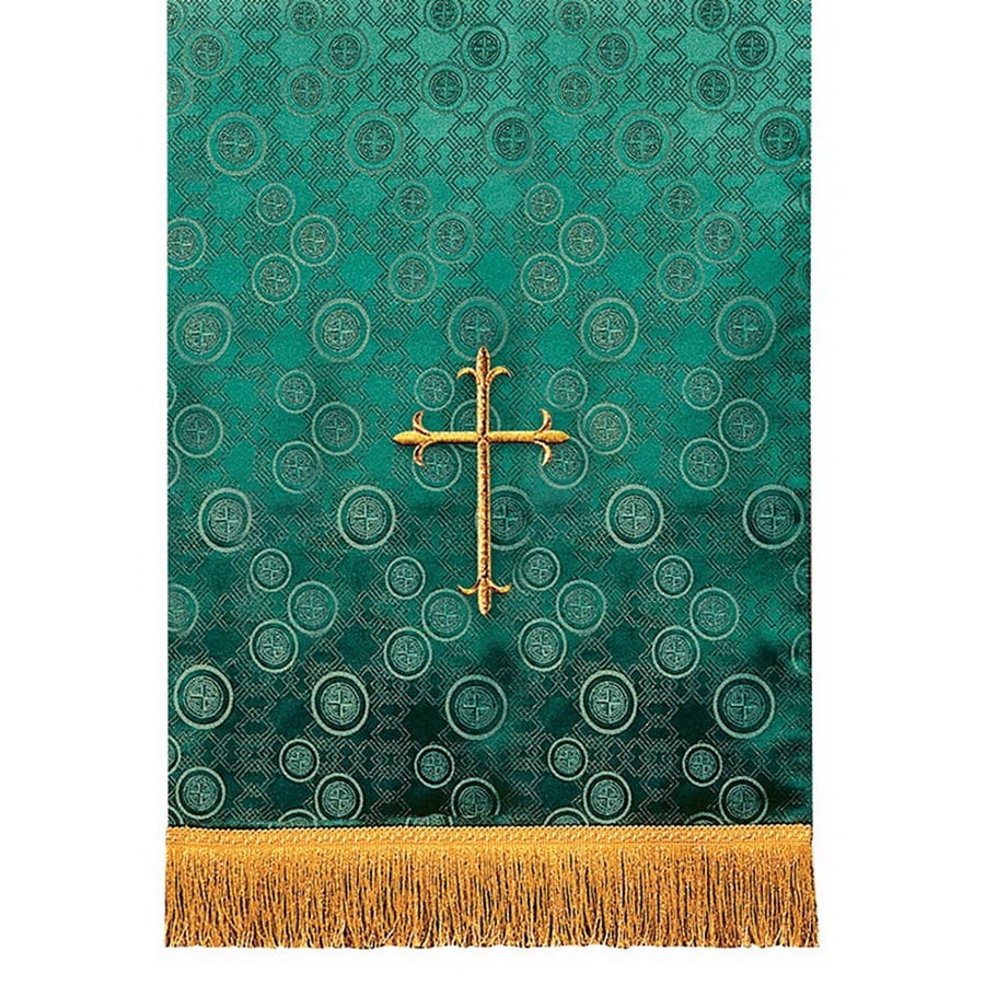 Christian Brands 13202MR Millenova Pulpit Scarf - Emerald - Walmart.com