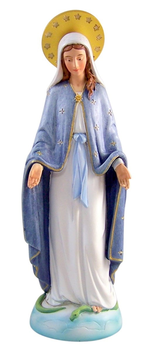 Our Lady of Grace Resin Figurine Inspired by Sister M.I. Hummel, 8 Inch ...
