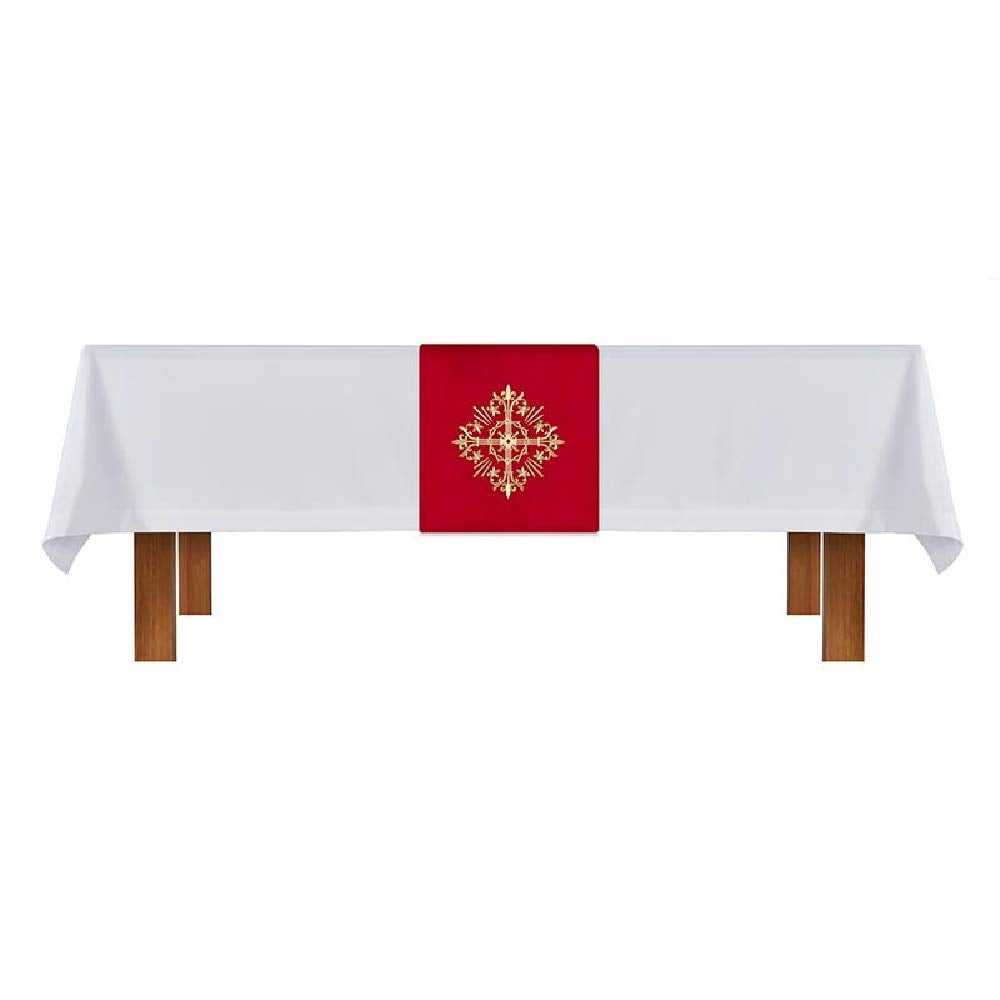 Christian Brands J0943WRD Altar Frontal and Holy Trinity Cross Overlay ...
