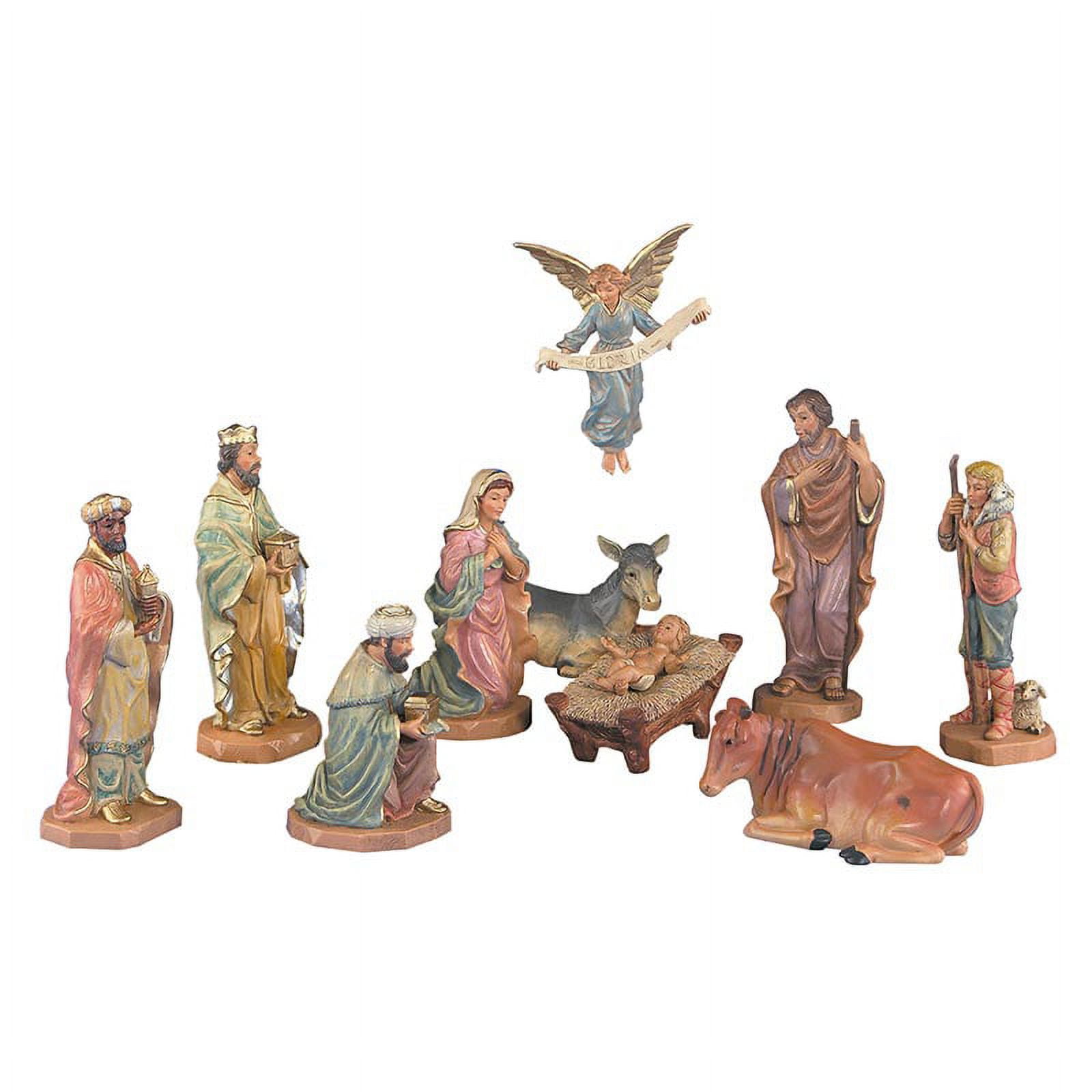 Christian Brands L7194 Ten-Piece Nativity Set, No Creche - Walmart.com