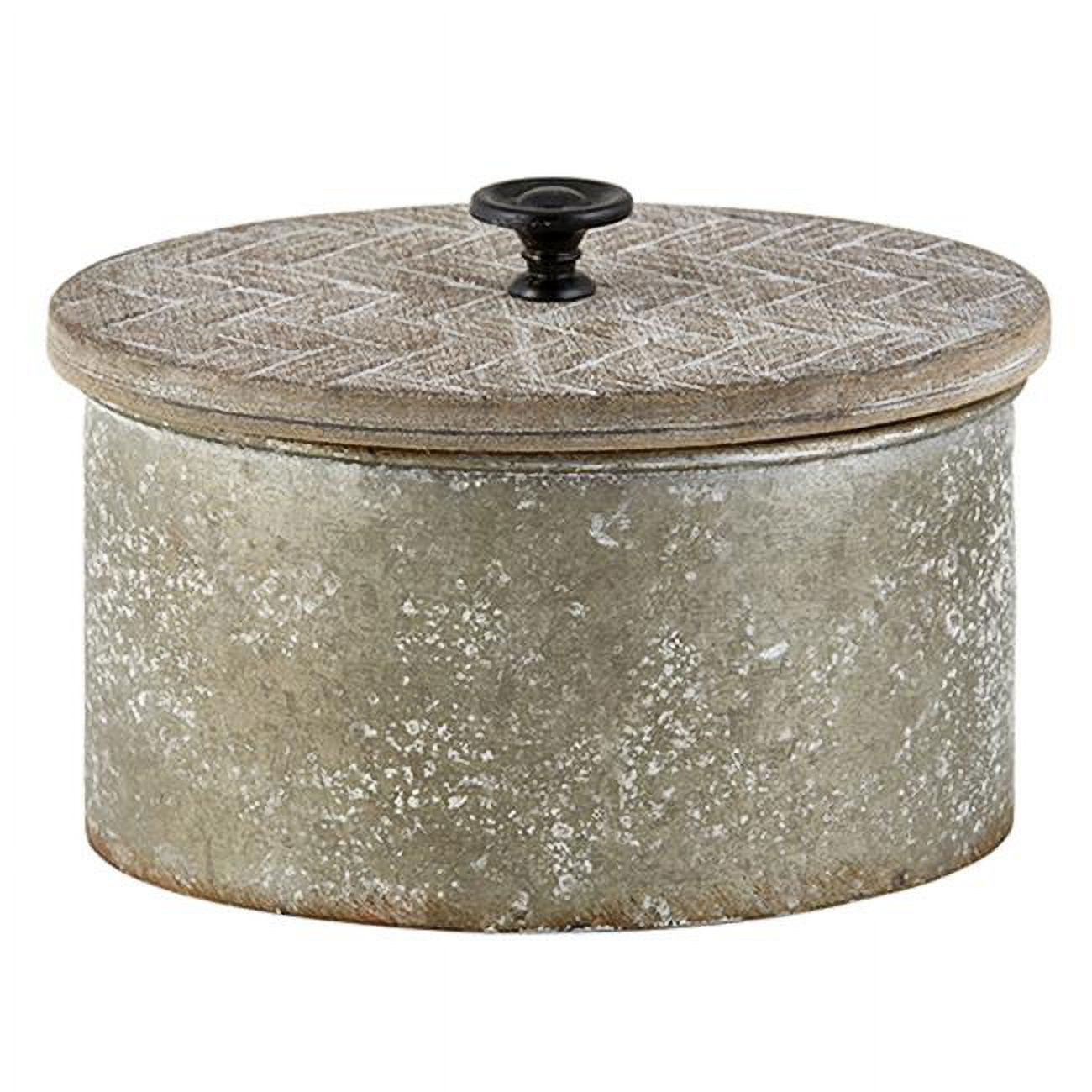 Christian Brands MR942 Metal Container with Lid OvalPack of 2 - Walmart.com