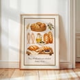 Christian Bread and Fish Kitchen Wall Art with Bible Verse Scripture ...
