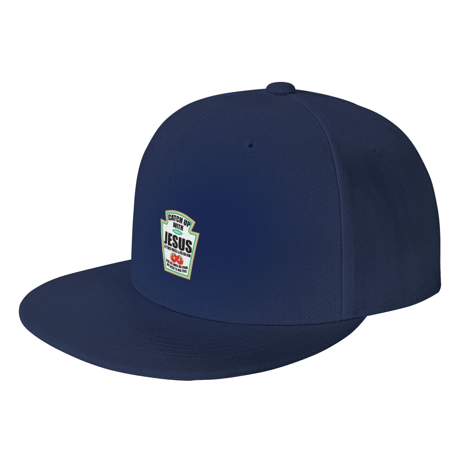 Christian Catch Up With Jesus Ketchup Funny Baseball Cap Men Women ...