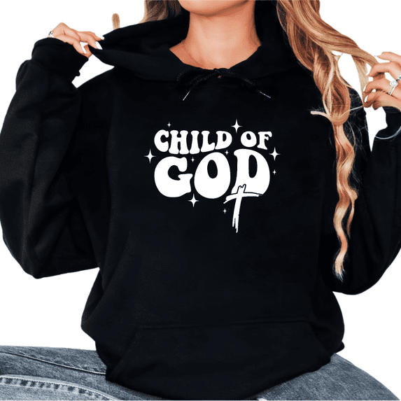 Christian Child of God Faith Inspired Religious Stars Graphic Casual ...