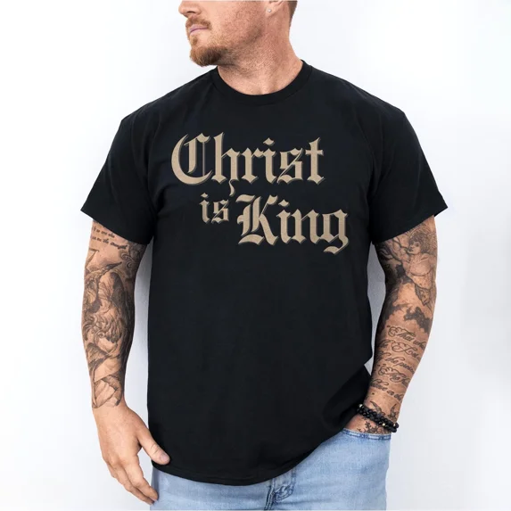 Christian Christ Is King Jesus Christ Catholic Religious Bible Holiday ...