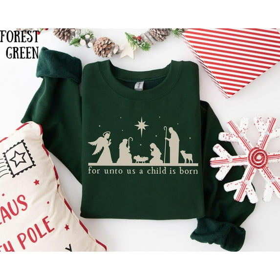 Christian Christmas, Christmas Christmas Shirt, Nativity Shirt, Jesus T ...