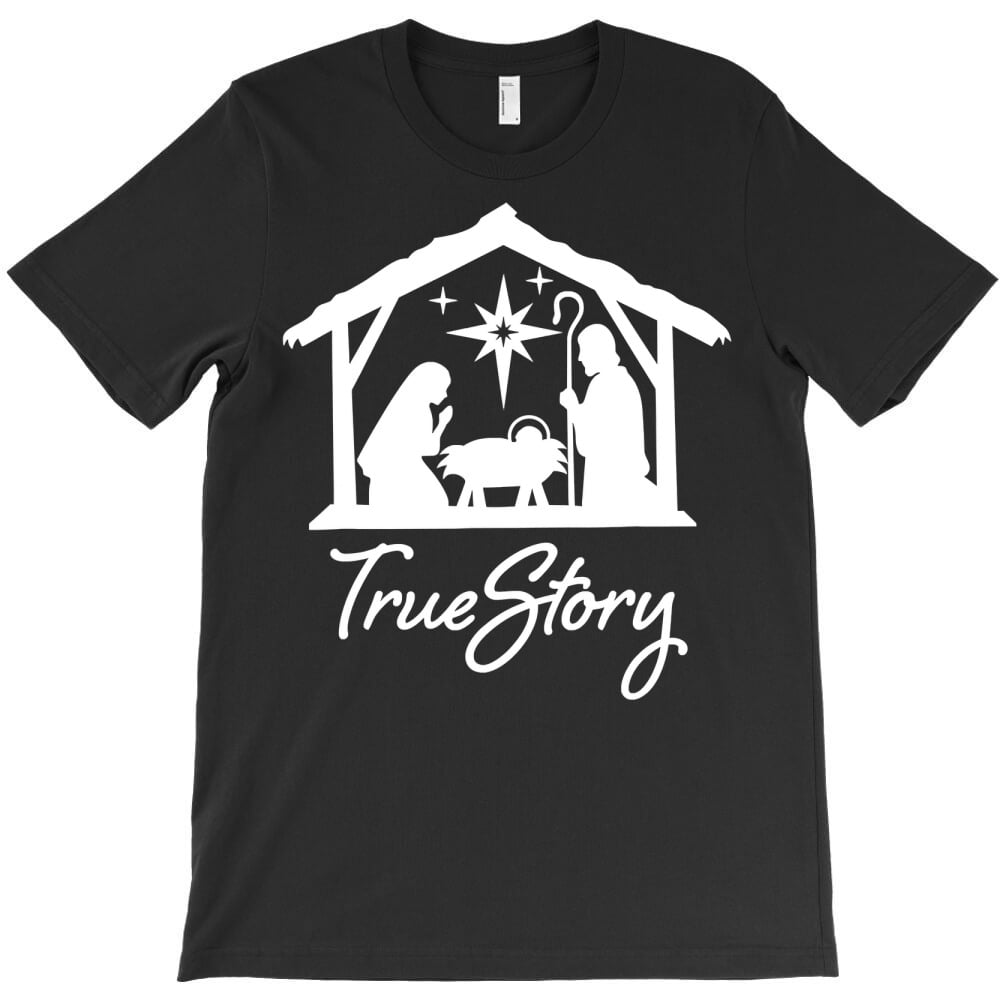Christian Christmas Nativity Funny Holy Night Birth Of Jesus Christ ...