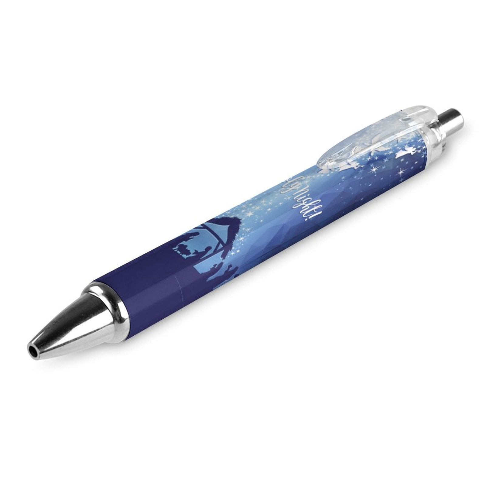 Christian Christmas Nativity Scene O Holy Night Ballpoint Pen ...