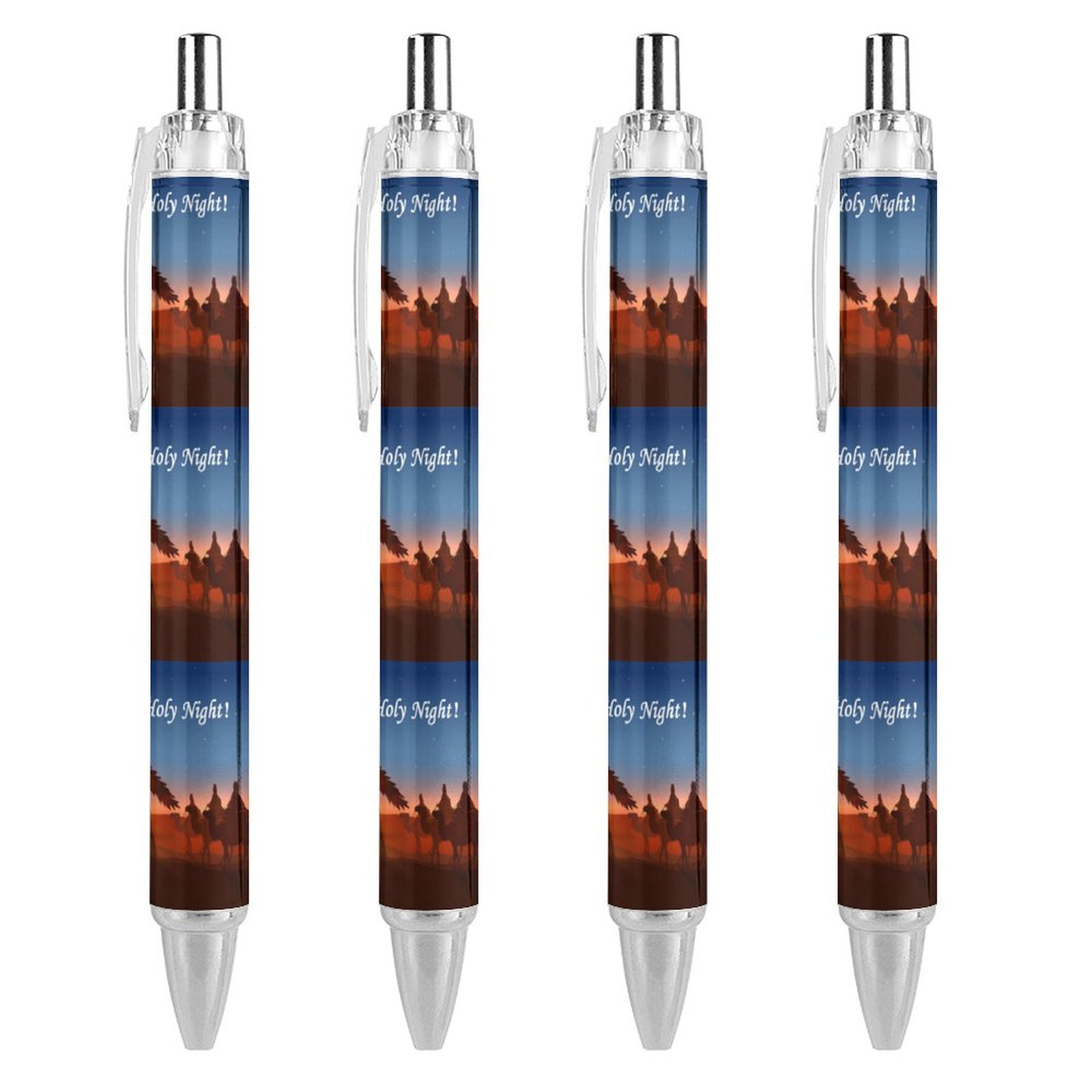 Christian Christmas Nativity Scene O Holy Night Ballpoint Pen ...