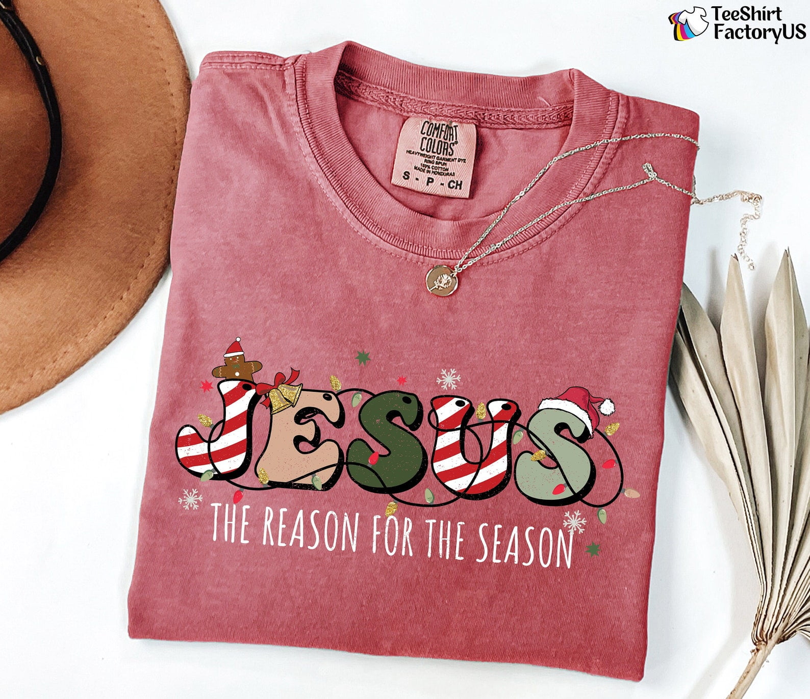Christian Christmas Shirt, Jesus Is The Reason For The Season Shirt ...