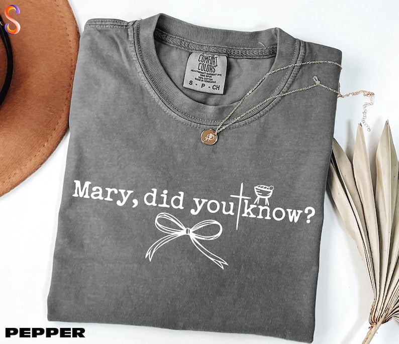 Christian Christmas Shirt, Mary Did You Know Shirt, Faith Tee ...