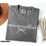 Christian Christmas Shirt, Mary Did You Know Shirt, Faith Tee ...