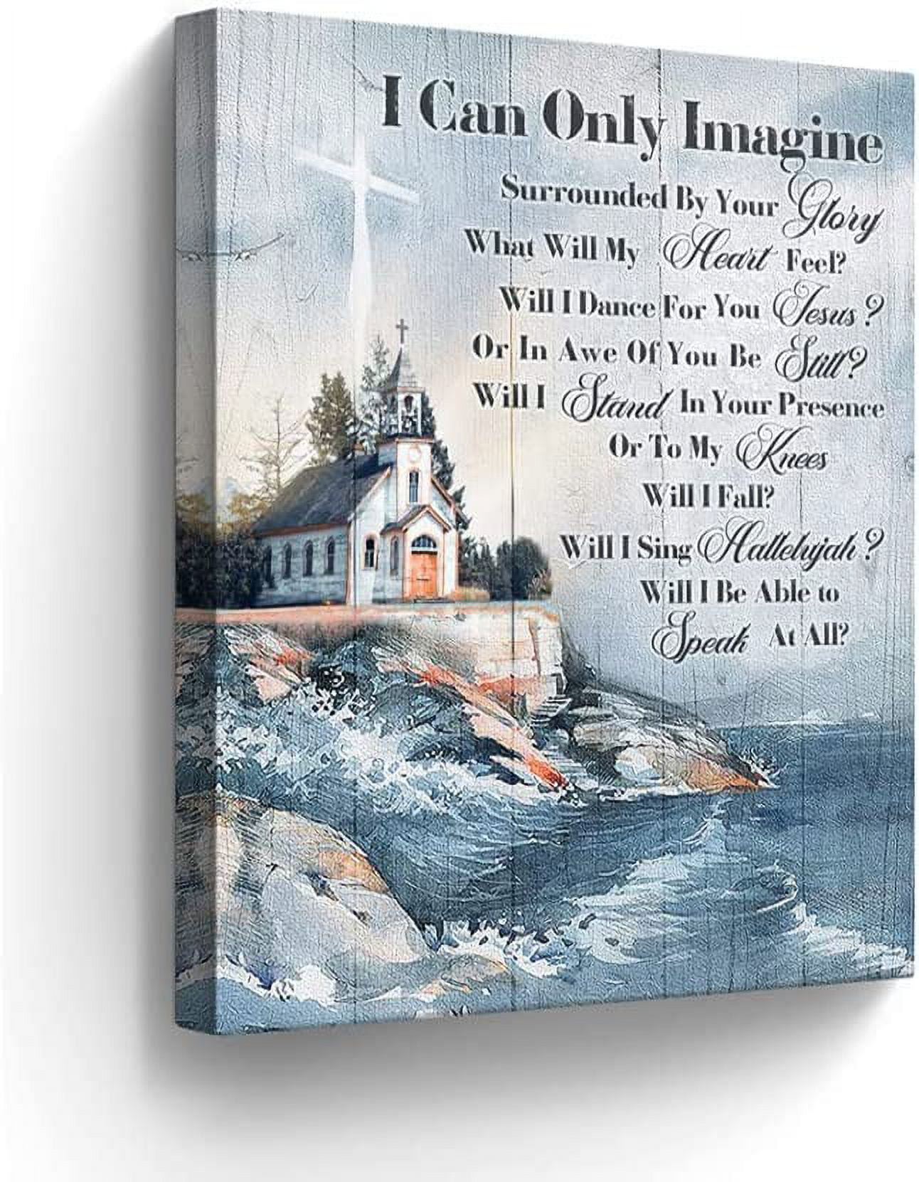 Christian Church Canvas Wall Art Christian Gift Religious Pictures Wall ...