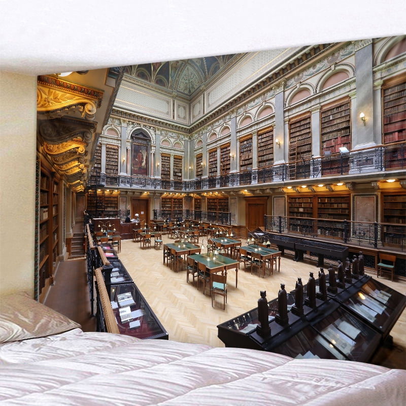 Christian Church mural bookshelf tapestry home decoration Angel Bohemia ...