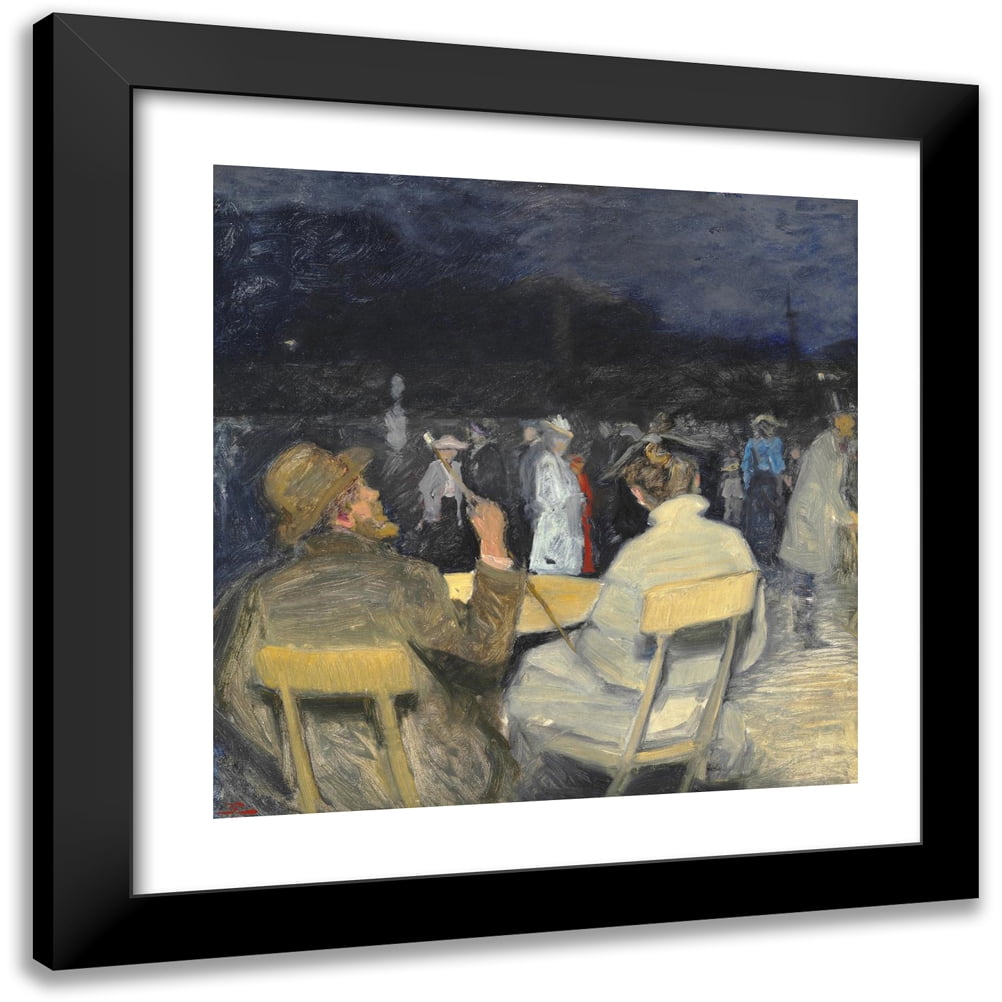 Christian Clausen 20x20 Black Modern Framed Museum Art Print Titled ...