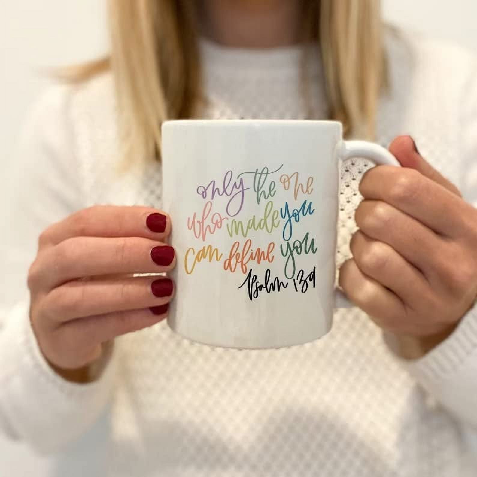 Christian Coffee Cup, Only The One Scripture Mug, Bible Verse Mug ...