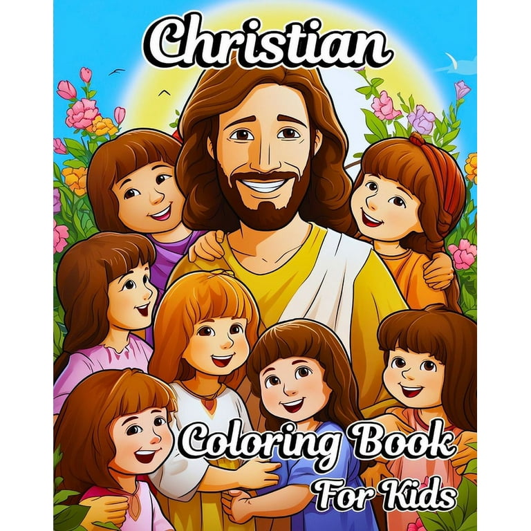 coloring book christian kids