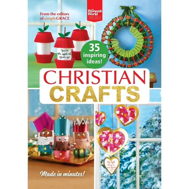 Christian Crafts - 35 Ideas: 98-Page Guide, Quick Easy DIY Projects ...