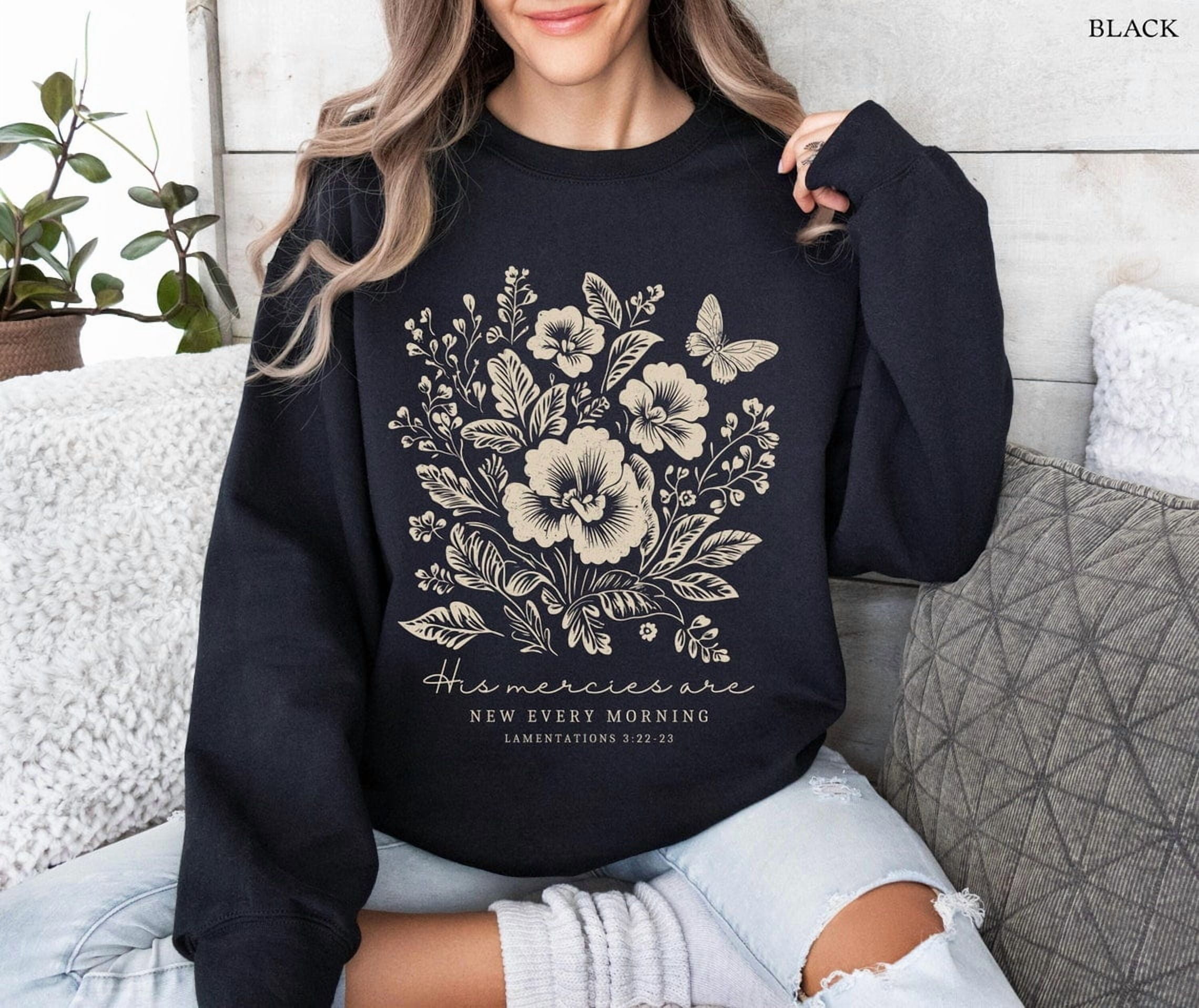 Christian Crewneck God Sweatshirt Christian Merch Faith Based Shirt ...