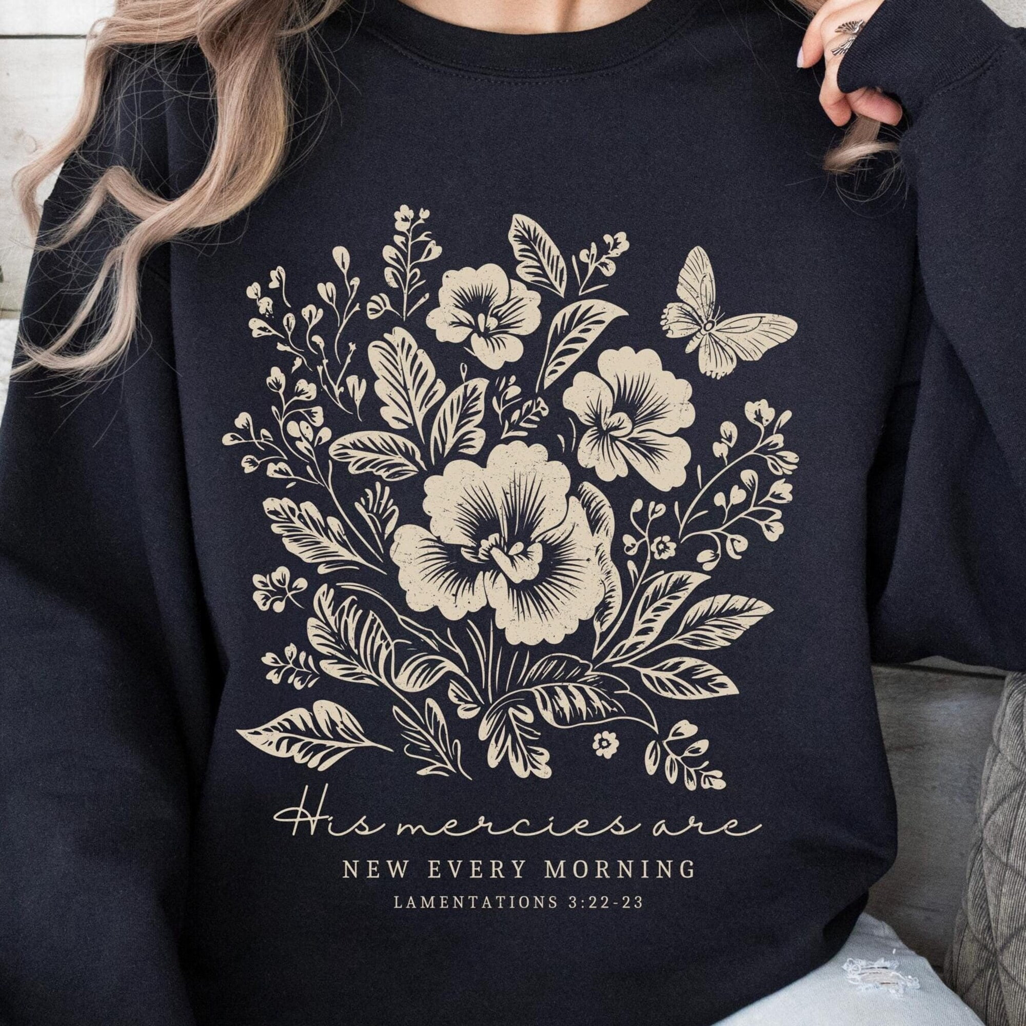 Christian Crewneck God TShirt Christian Merch Faith Based Shirt ...