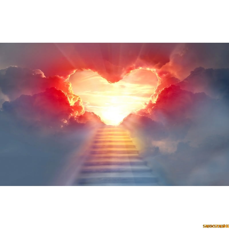 Christian Cross Backdrop Holy Lights Heav Sky Clouds Lord Pray ...