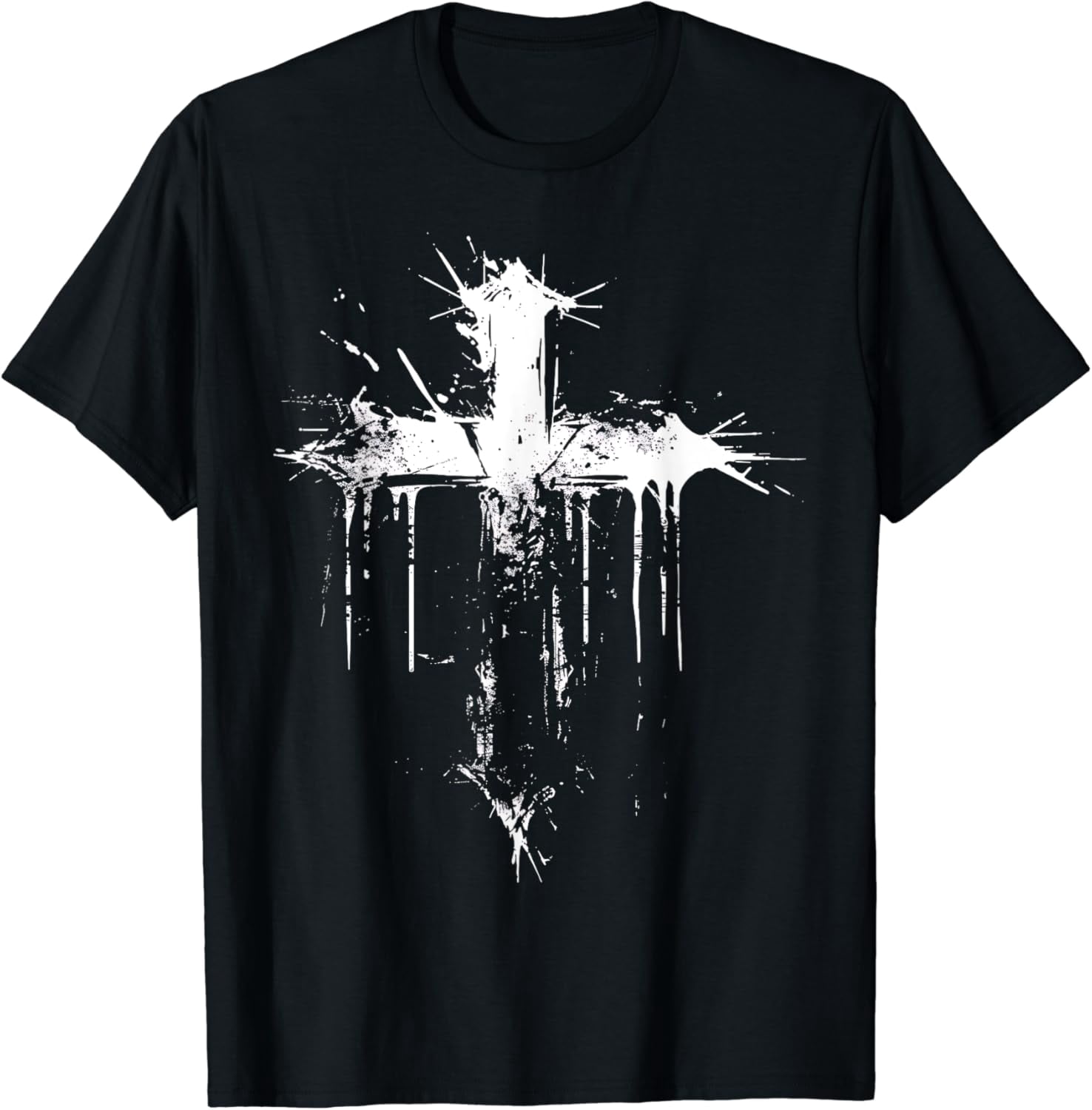 Christian Cross Funny Graphic Tees T-Shirt - Walmart.com