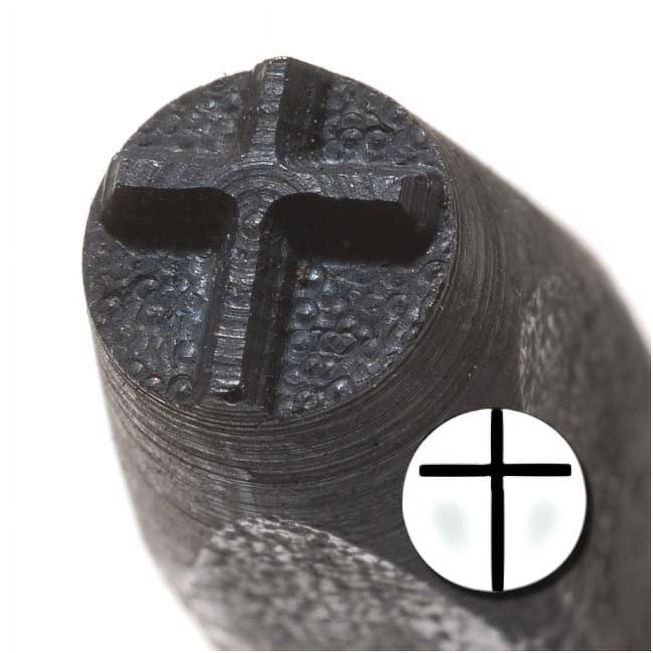 Christian Cross Punch Stamp For Blanks 1/5 Inch 5mm (1) - Walmart.com
