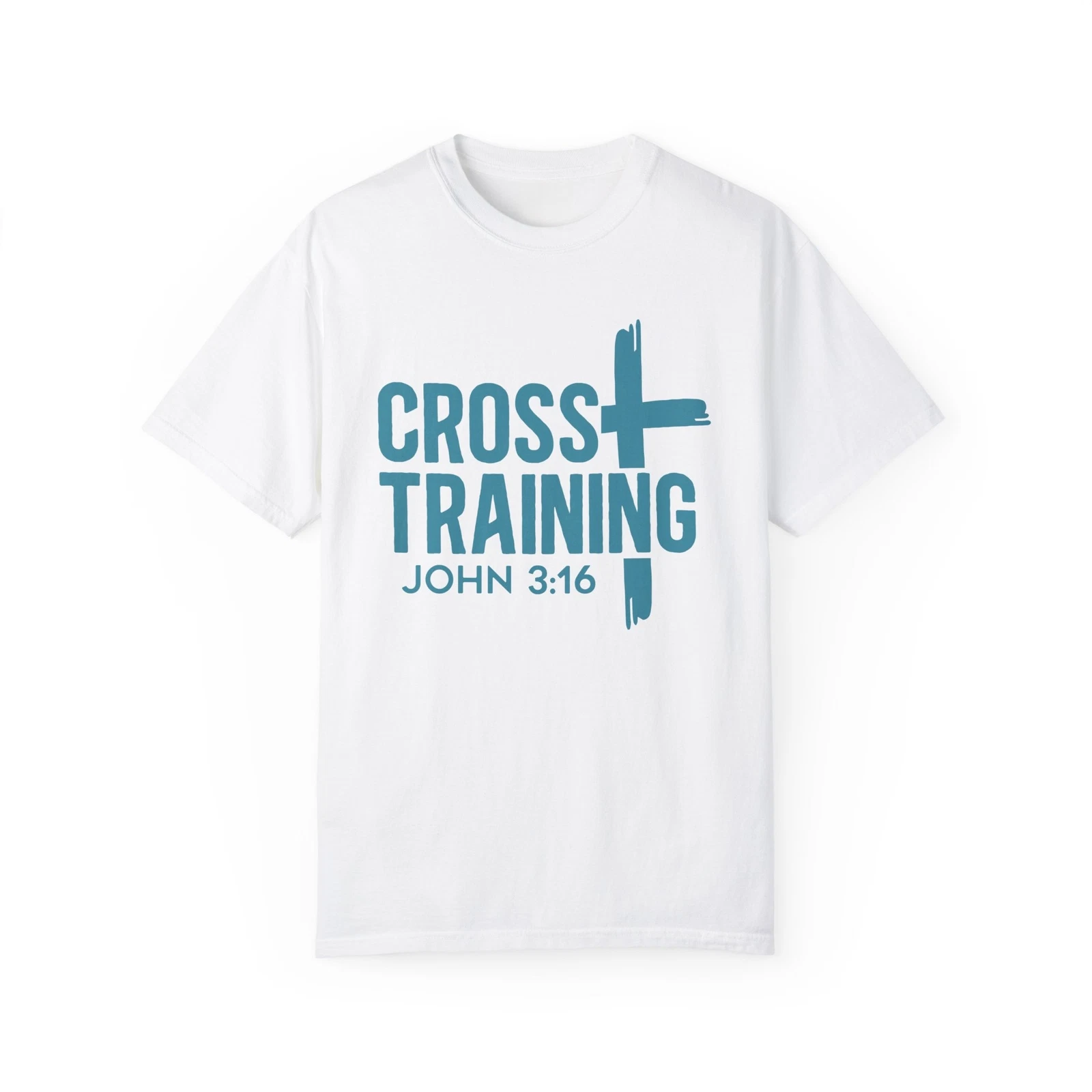 Christian Cross Training T-shirt, Religious Tee for Teens, Birthday ...