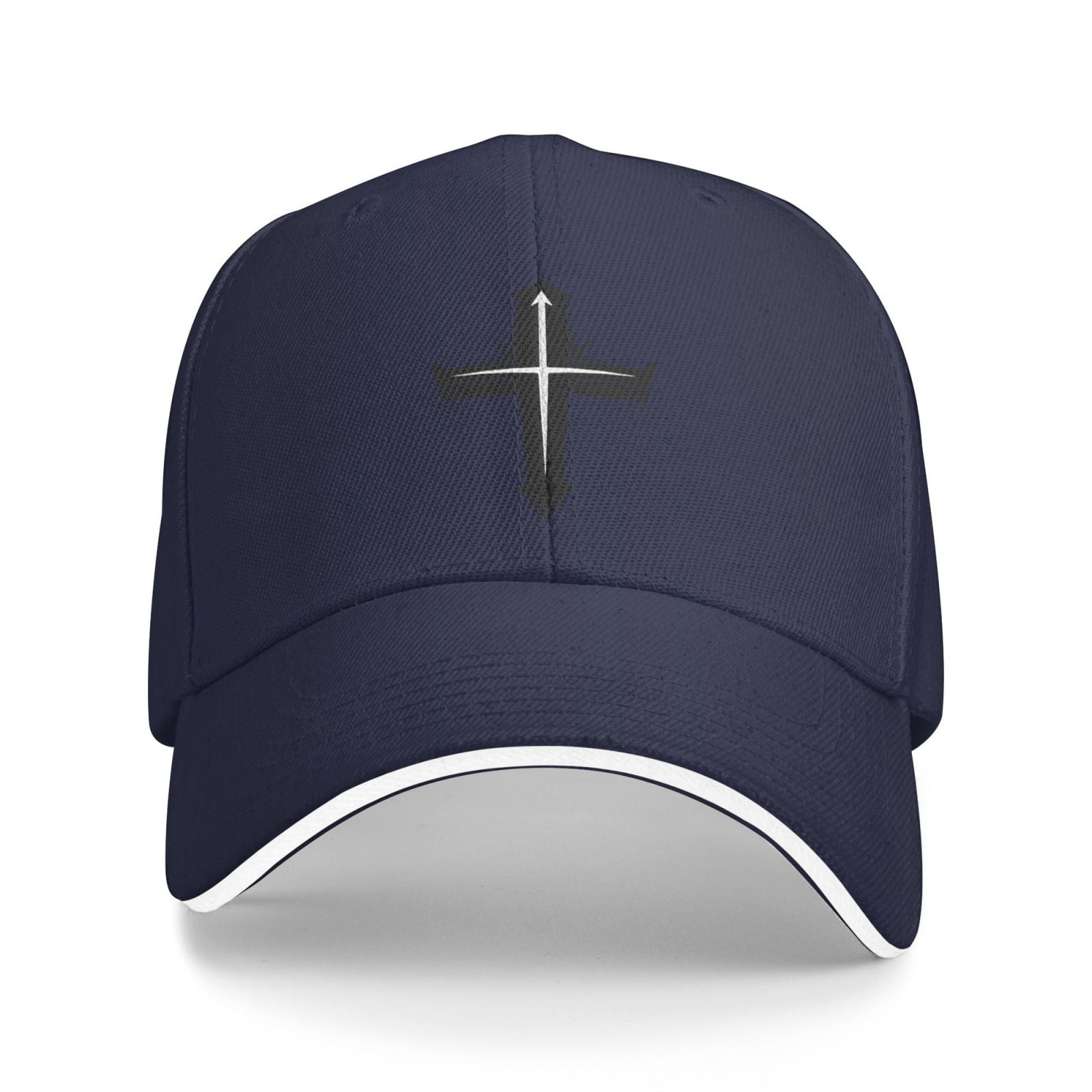 Christian Cross Unisex Adult Baseball Caps Adjustable Sandwich Cap Golf ...