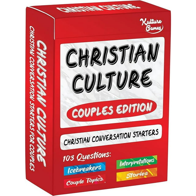 Christian Culture (Couples Edition) - Conversation Starters for ...