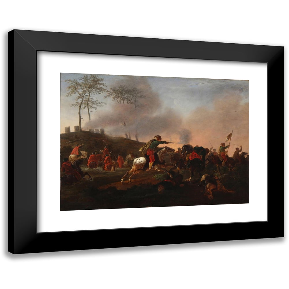 Christian David Gebauer 24x19 Black Modern Framed Museum Art Print ...