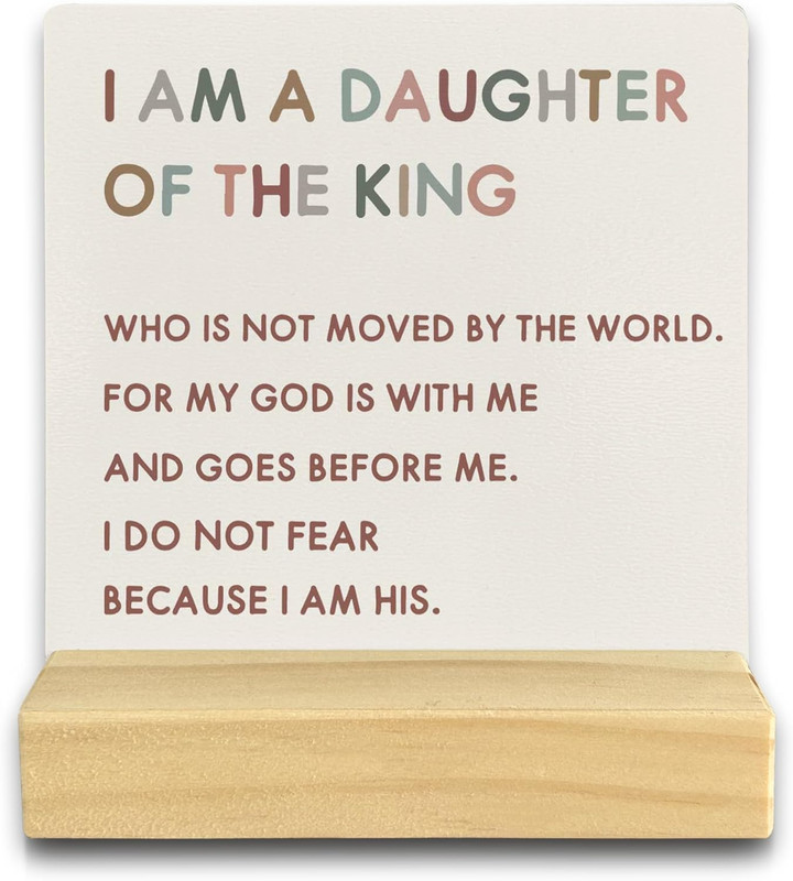 Christian Desk Decor, Christian Inspirational Decor Wood Table Signs ...