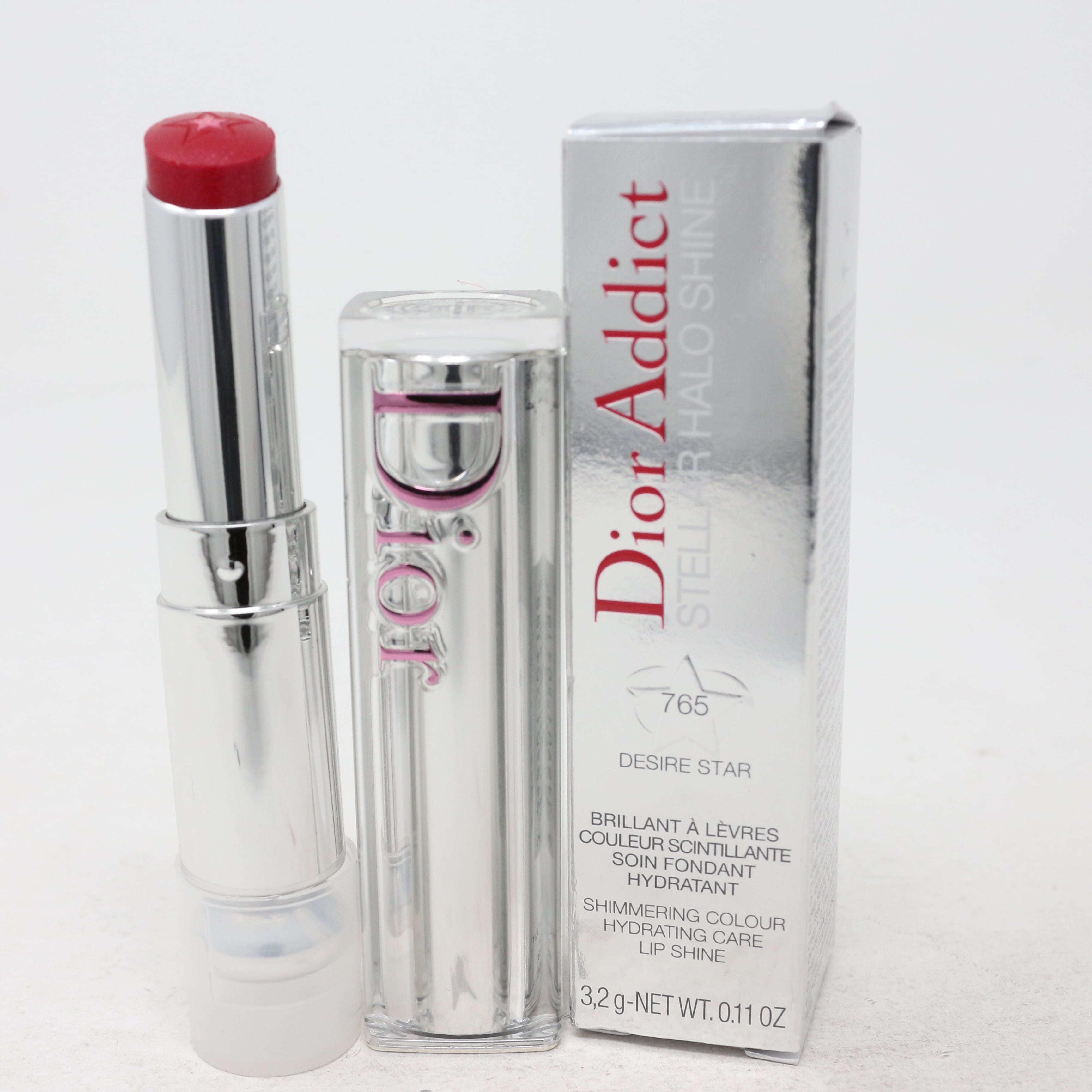 Dior Addict Stellar Halo Shine Lipstick 765 Desire Star 0.11oz/3.2g New ...