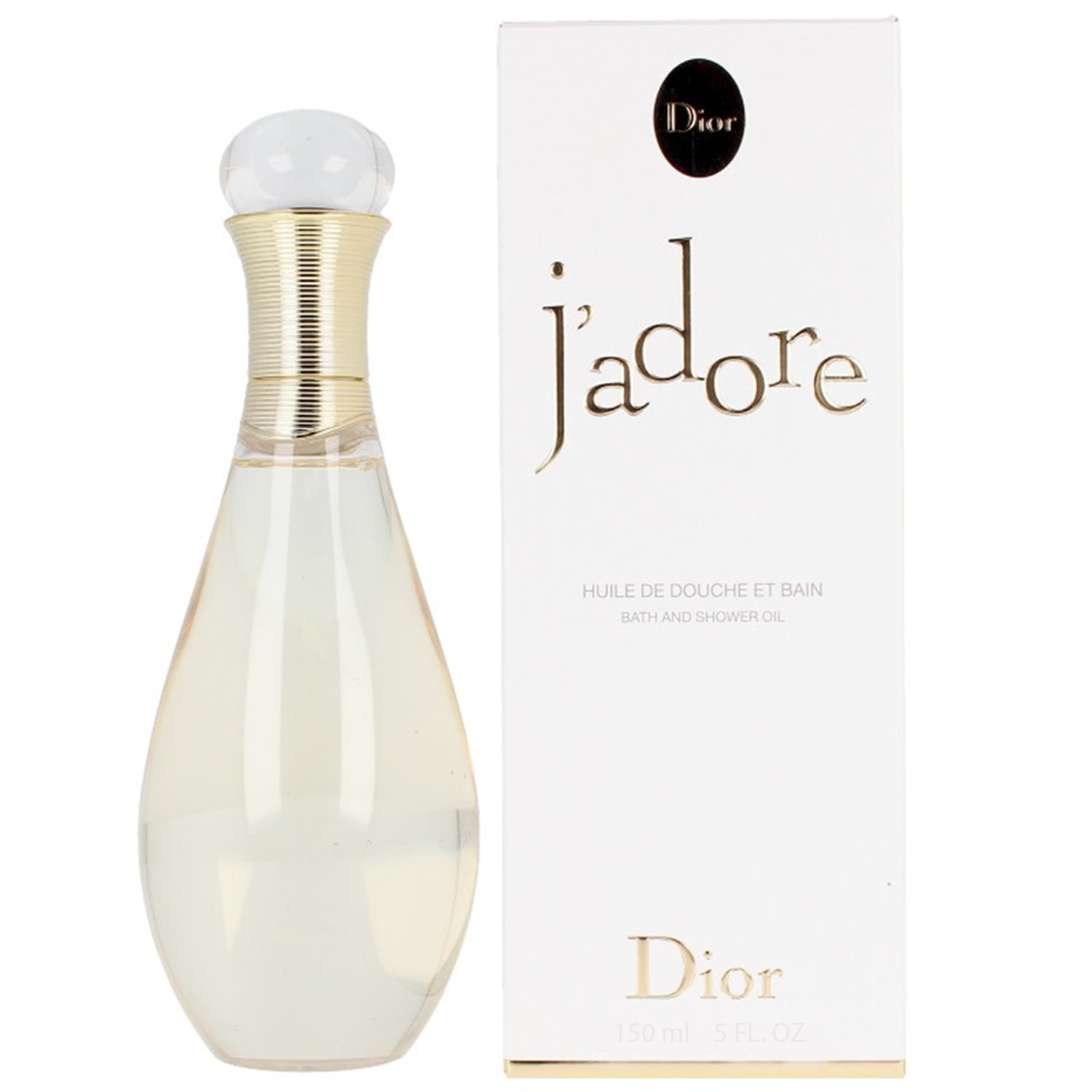 Christian Dior Ladies J'adore Bath and Shower Oil 5.0 oz / 150 ml ...