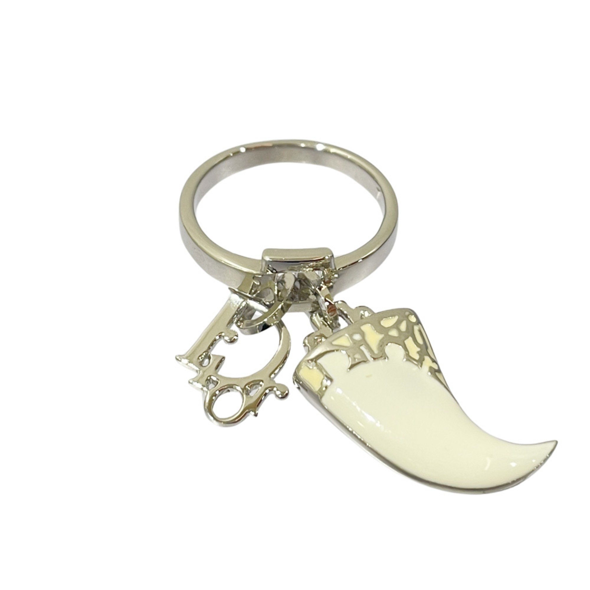 Pre-Owned Christian Dior Metal Ring Trotter Claw Fang Swing Vintage Men ...