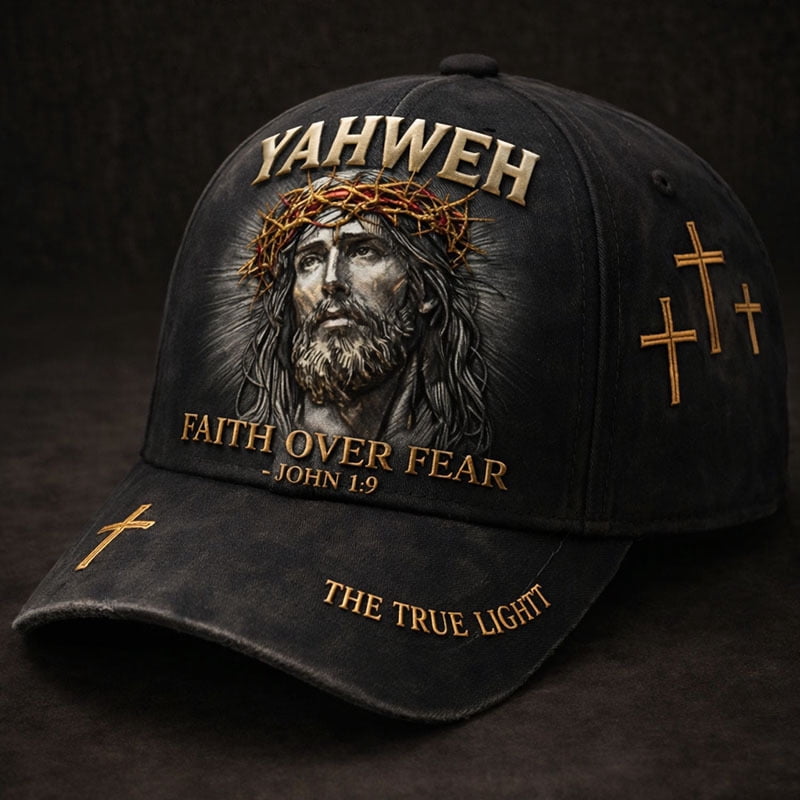 Christian Divine Mercy Hat Unisex Adjustable Jesus Cross Lion Embroidered Faithful Gods Covenant ...