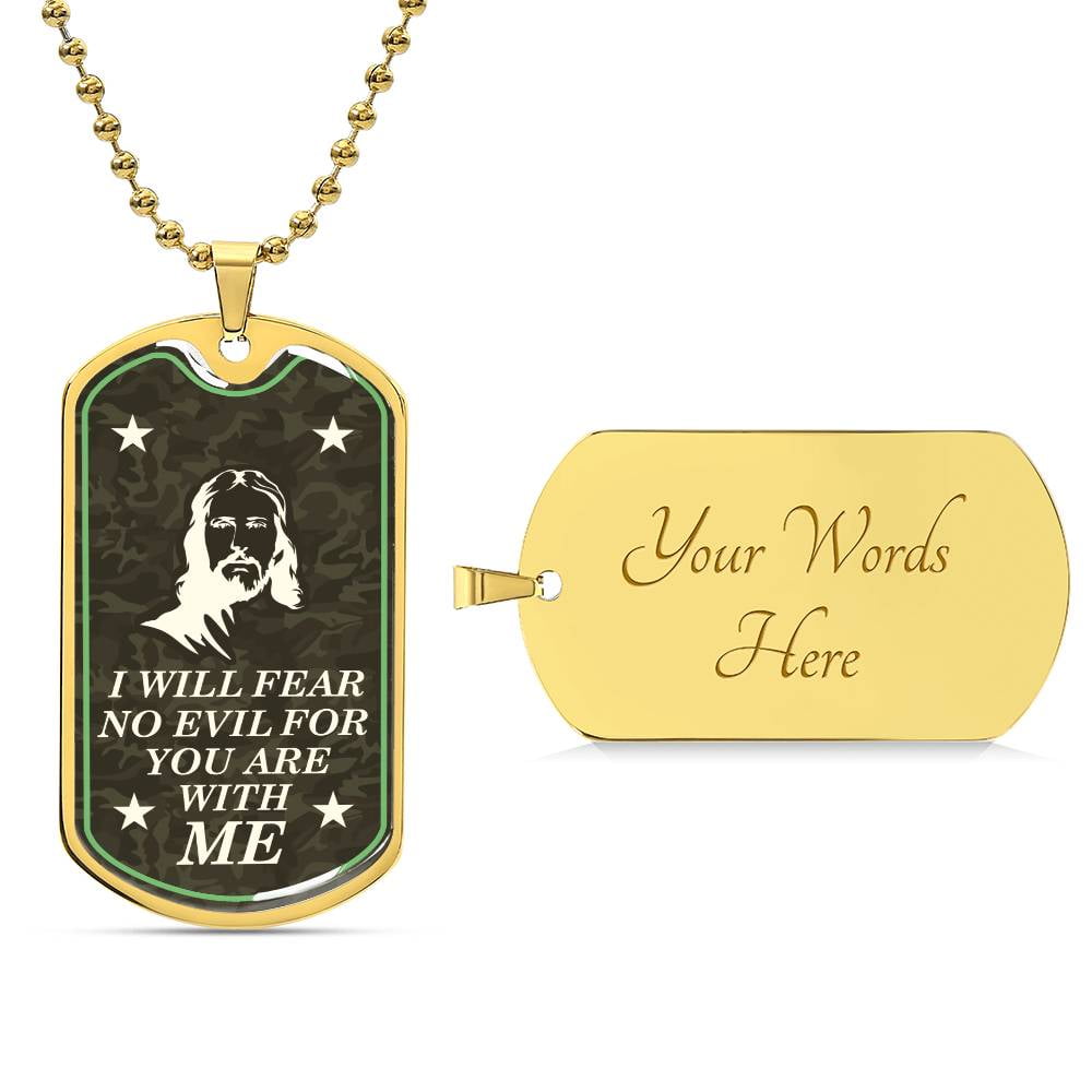 Christian Dog Tag, Faith Dog tag Necklace , Bible Verse Dog tag ...
