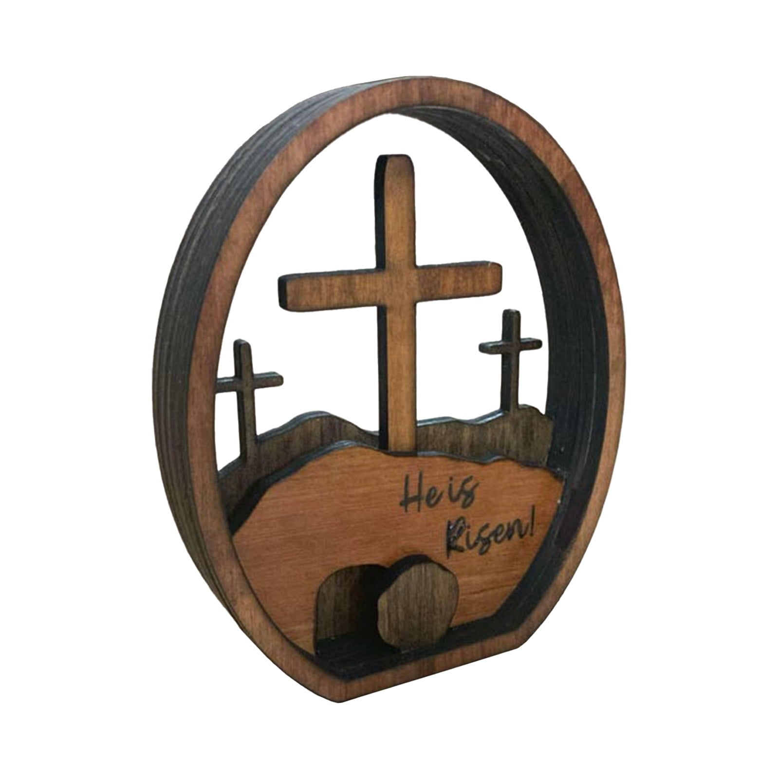 Christian Easter Decoration New He Is Risen Decor Empty Tomb Easter ...