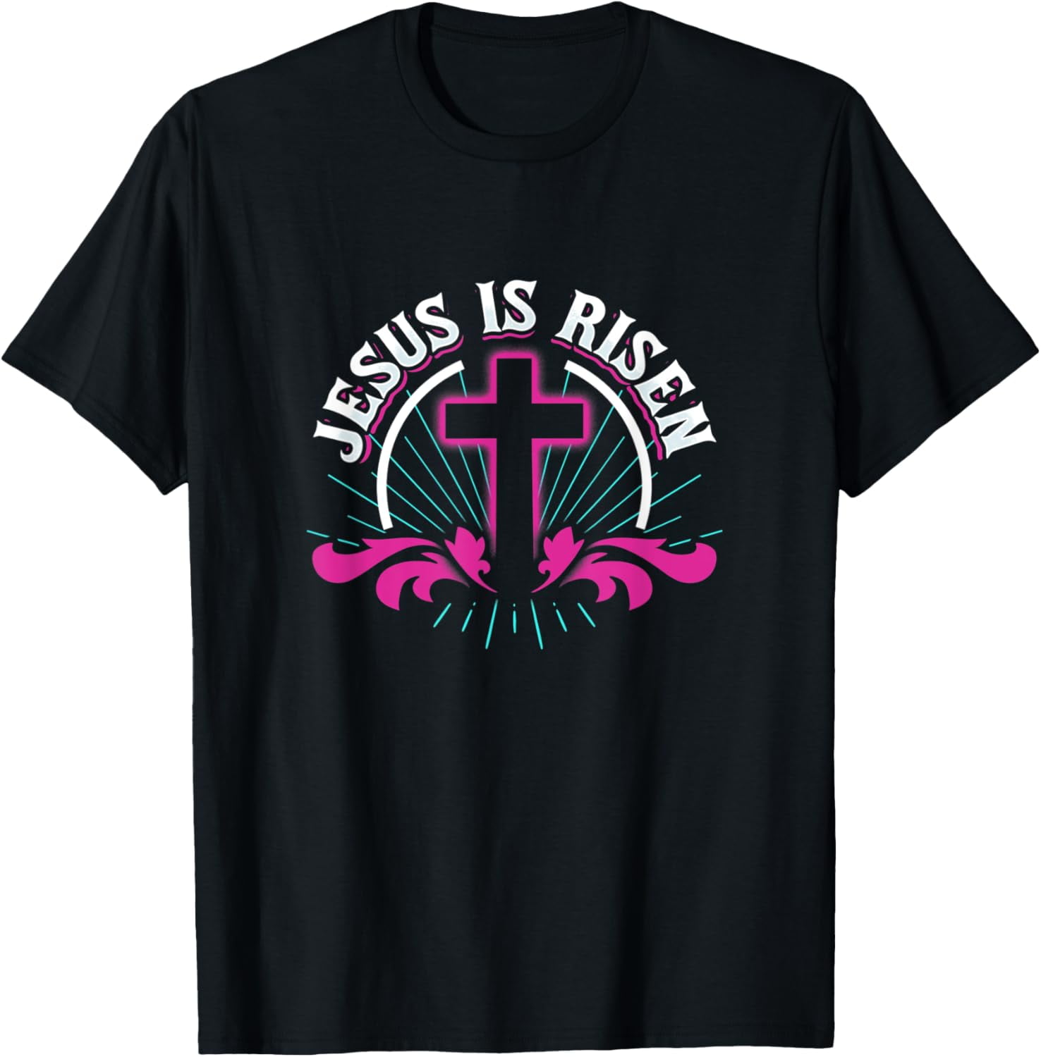 Christian Easter Gift Jesus Is Risen T-Shirt - Walmart.com