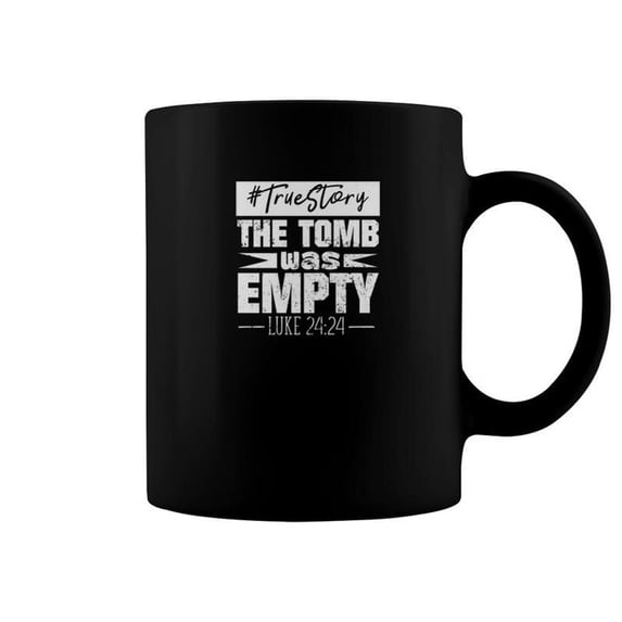 Christian Easter Jesus Bible Verse Tomb Empty Coffee Mug - Walmart.com