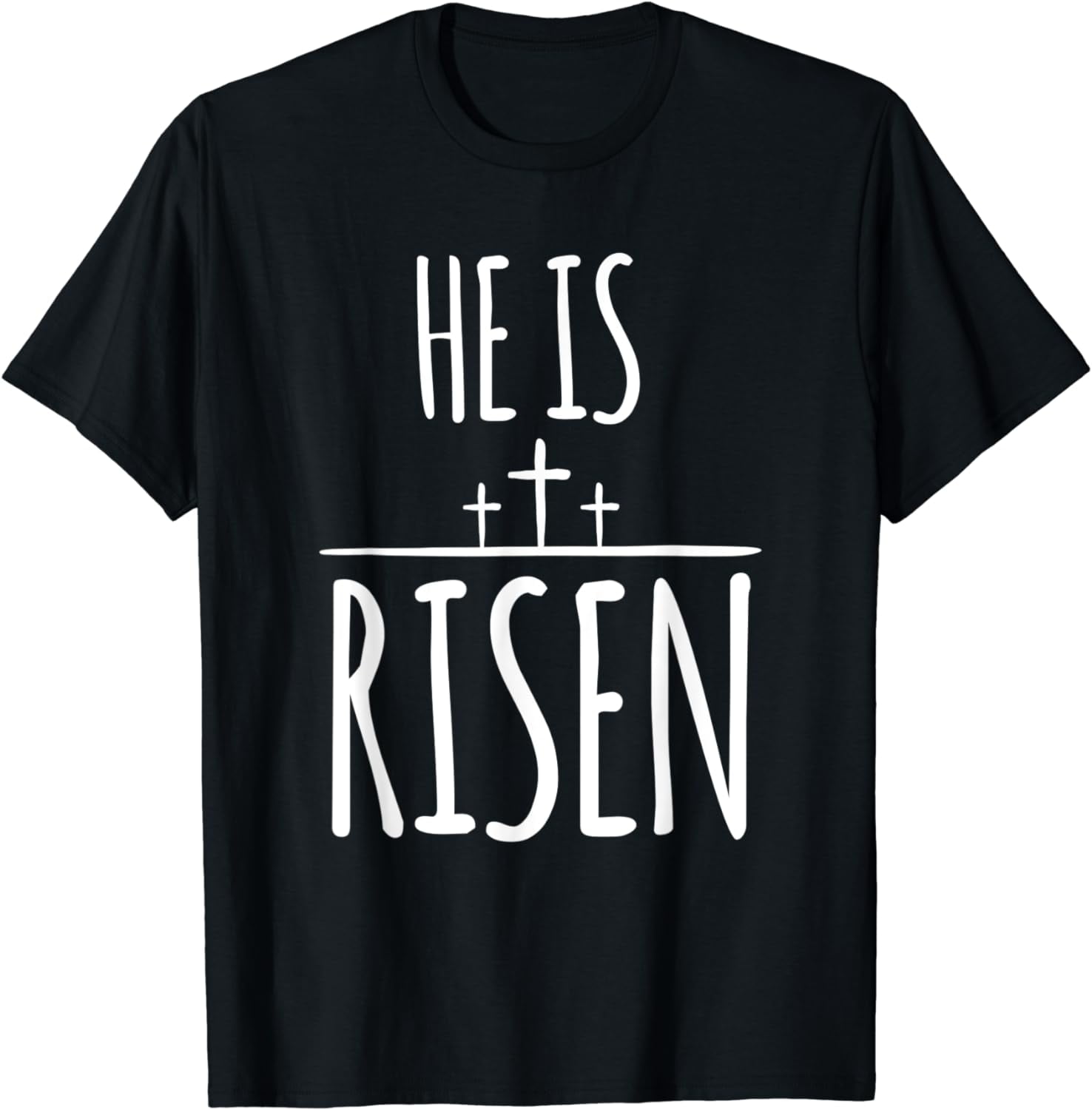 Christian Easter Shirt for Faith Believers He Is Risen T-Shirt ...