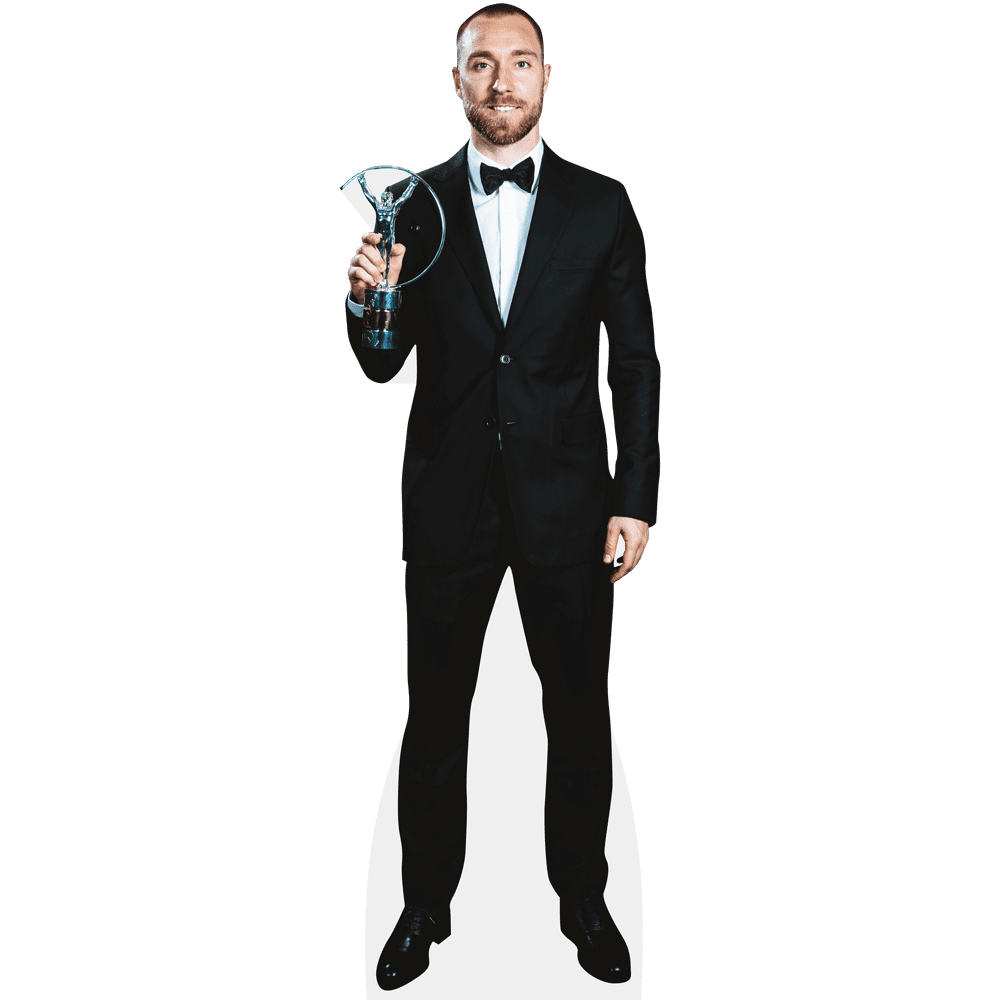 Christian Eriksen (Award) Mini Cardboard Cutout Standee - Walmart.com