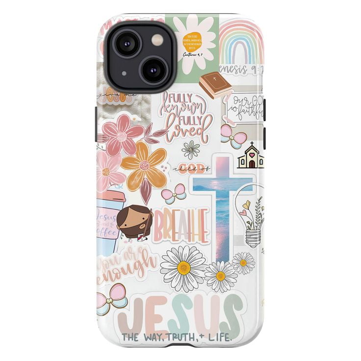 Christian Faith Aesthetic Phone Case for iPhone 17 16 15 14 13 12 11 ...
